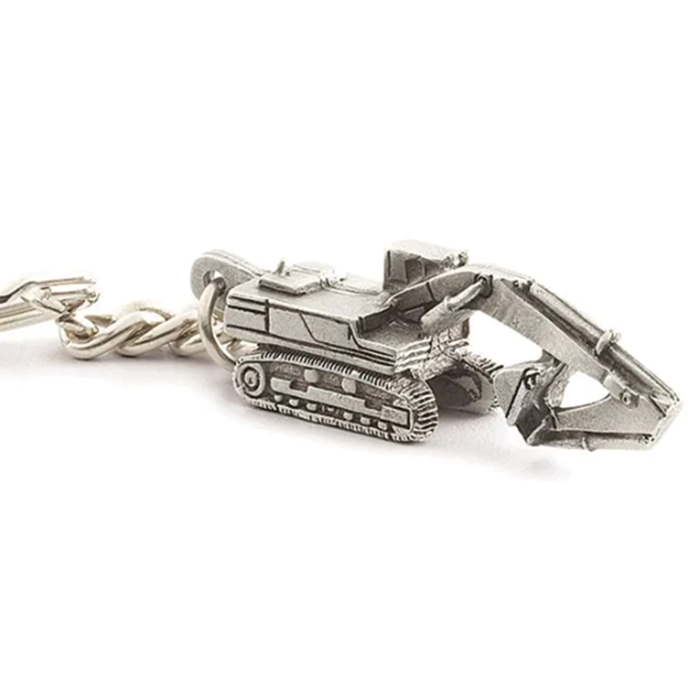 Excavator Pewter Keychain – Empire
